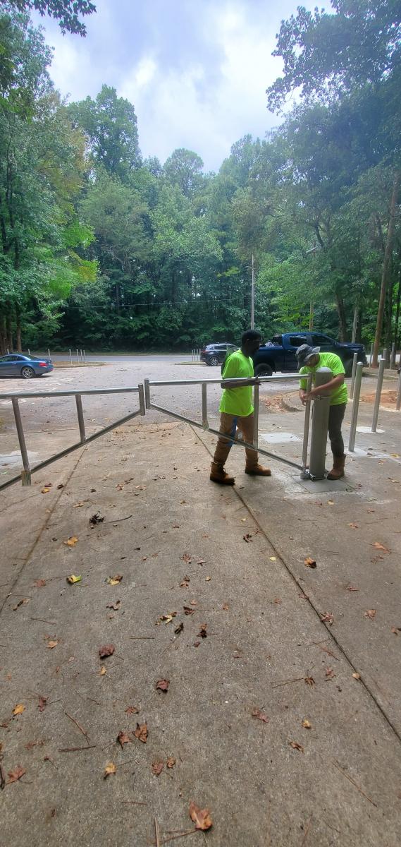 New Access Gate Installed – Turner Foundation for Community Advocacy